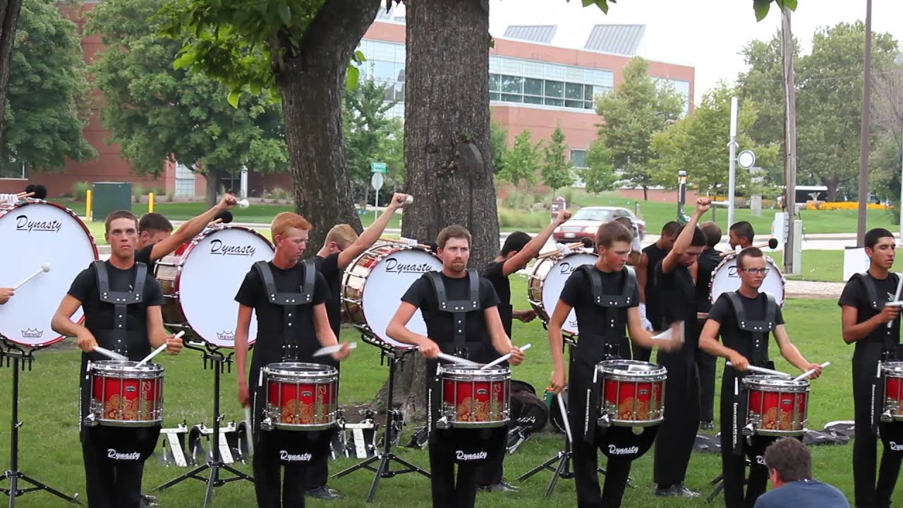 SCV drumline 2014 opener snares