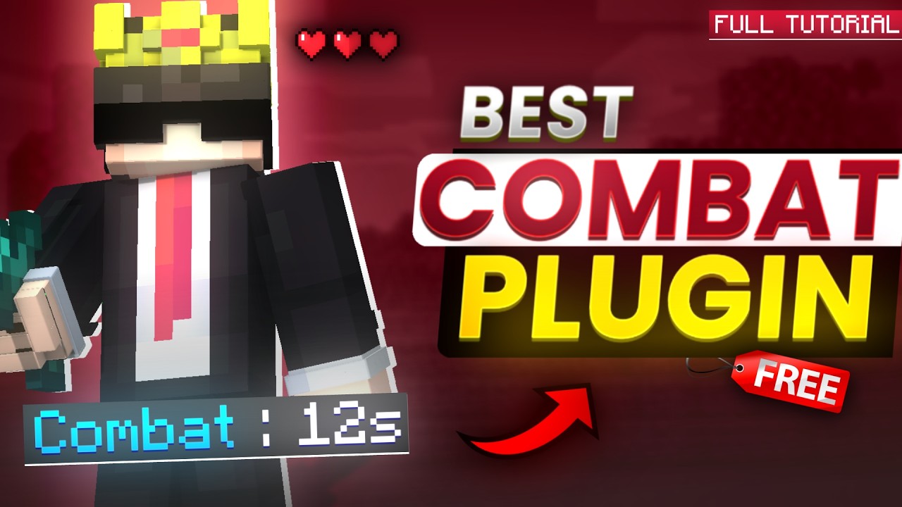 Best Free Combat Plugin Minecraft | Celest Combat Setup Tutorial |Top Free Minecraft Combat Plugin