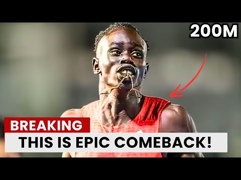 Gout Gout FINALLY Makes Epic Comeback In Men’s 200m - Ostrava Golden Spike || Track And Field 2025