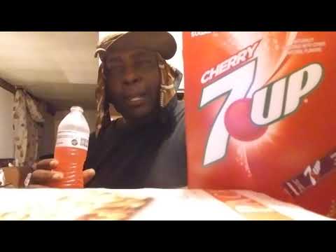 New Cherry 7 up zero sugar drink mix singles review
