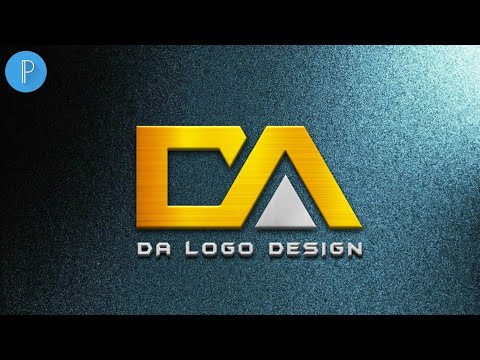 D A Logo Design | How to Make Professional Logo in PixelLab | PixelLab Logo Design | Abduke Design