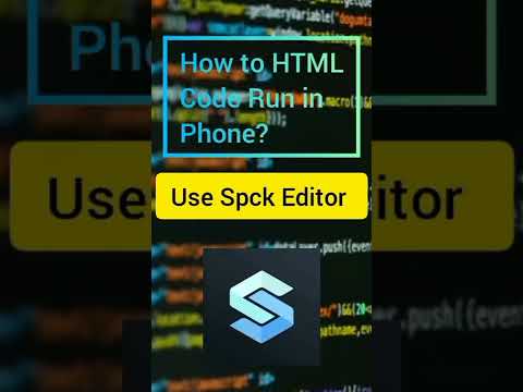 How to HTML code run in phone ? #short video @MRHARSHITH @HarshaSaiForYou