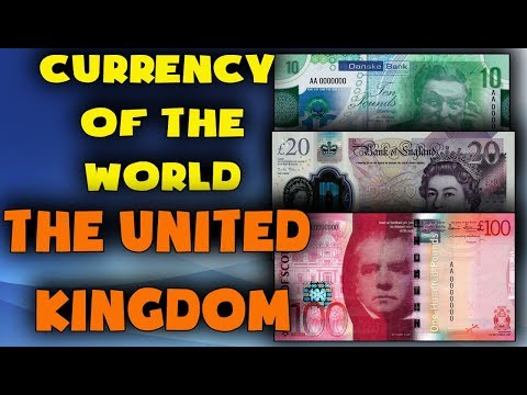 Currency of the world - United Kingdom. British pound sterling. Exchange rates United Kingdom