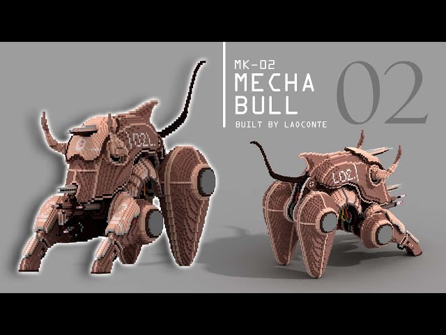 Mecha Bull - Cyberpunk Minecraft Map
