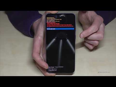 Samsung Galaxy A35 5G: How to make a factory data reset (hardreset) with the buttons?
