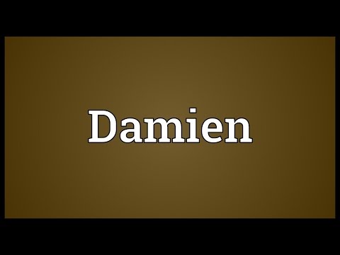 Damien Meaning