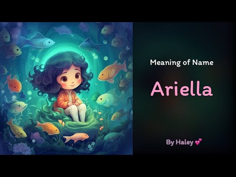Meaning of girl name: Ariella - Name History, Origin and Popularity