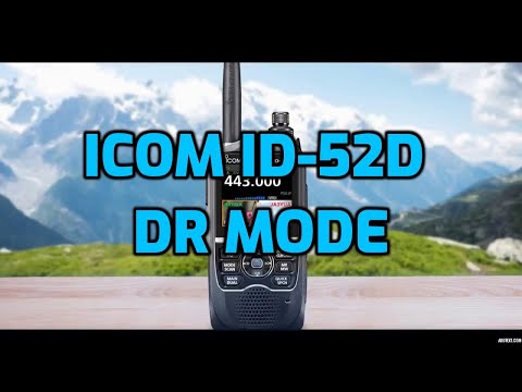 ICOM ID-52D -DR mode