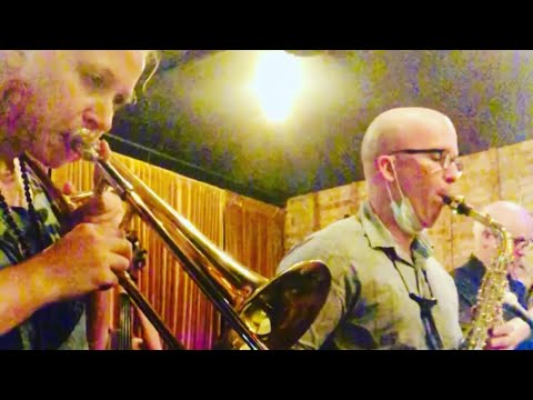 Alevtina playing with Joshua Levinson’s septet.