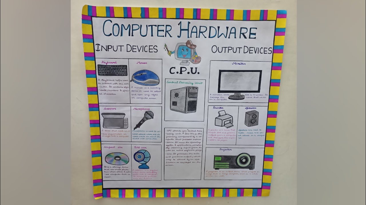 Computer hardware chart💻