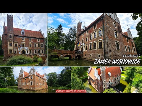 🇵🇱 Zamek Wojnowice 11.08.2024 z drona MINI 4 Pro 4k in Poland 🇵🇱