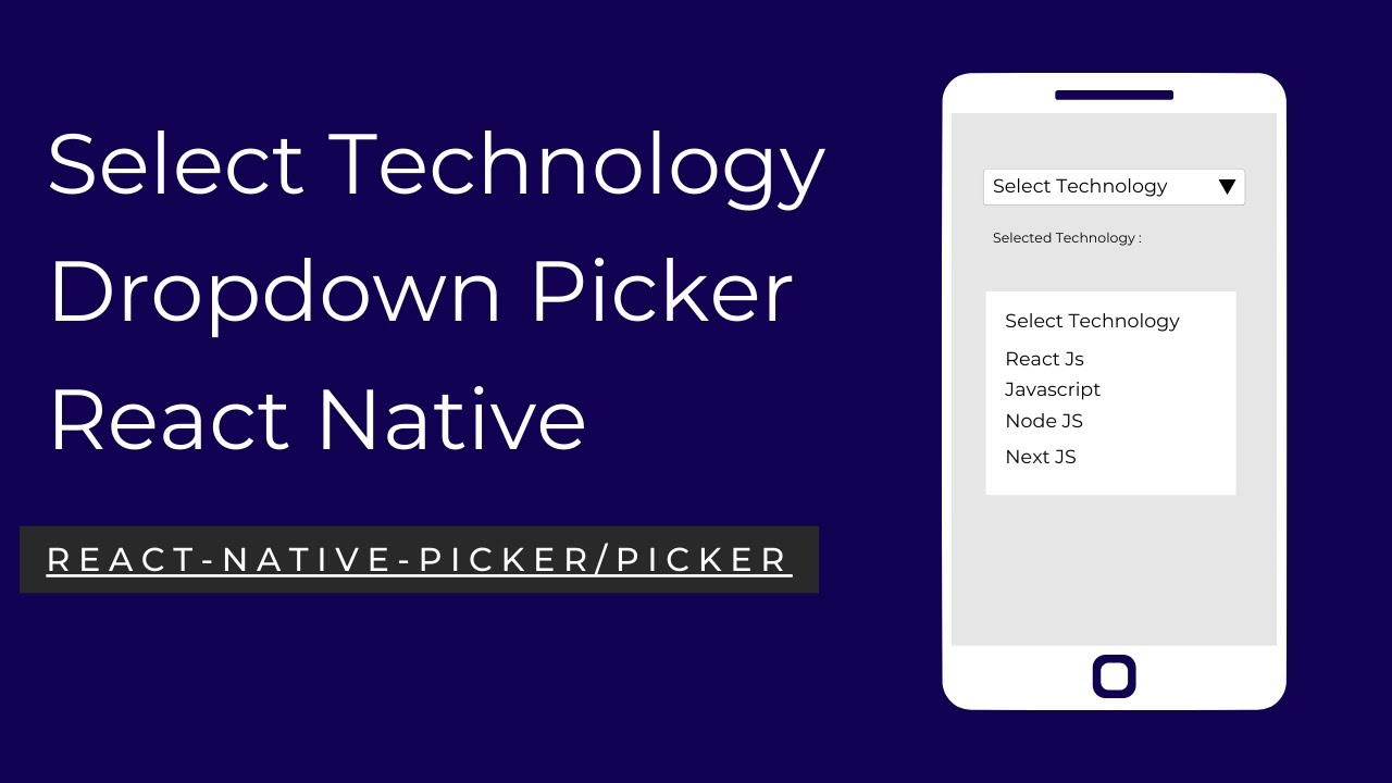 The Ultimate Guide to React Native Picker and Dropdown | react native picker/picker