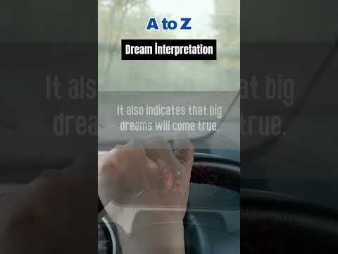 Driving a car in a dream #dreams