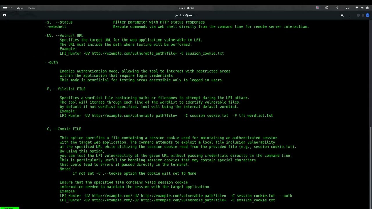 GitHub - jac11/LFI_Hunter: LFI Hunter is a command-line tool for ...