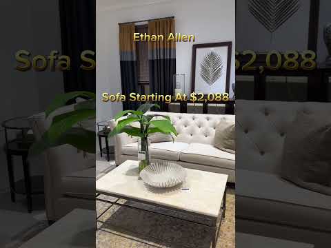 Ethan Allen | Living Room Furniture Prices #ethanallen #furnitureshopping #shortsviral
