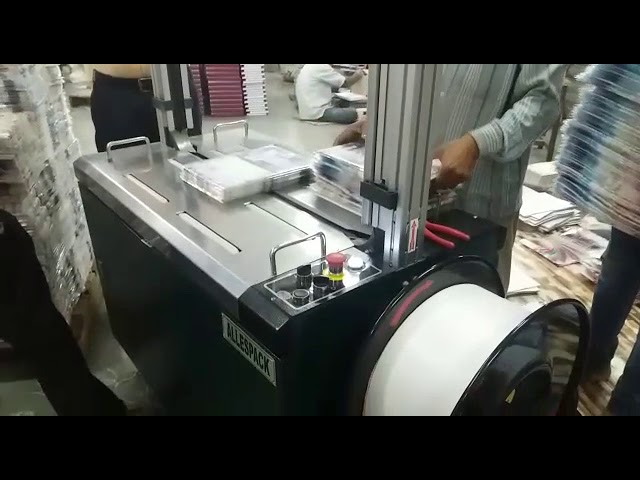 Strapping Machine - Transpak Semi Auto Box Strapping Machine ...