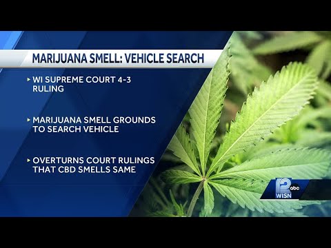 WI Supreme Court ruling: Marijuana scent enough to search vehicles