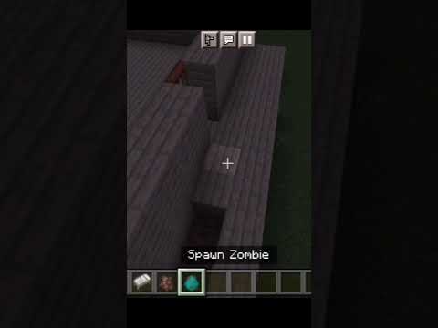 Minecraft toxic zombie and villager #viral #minecraft #trending #shorts