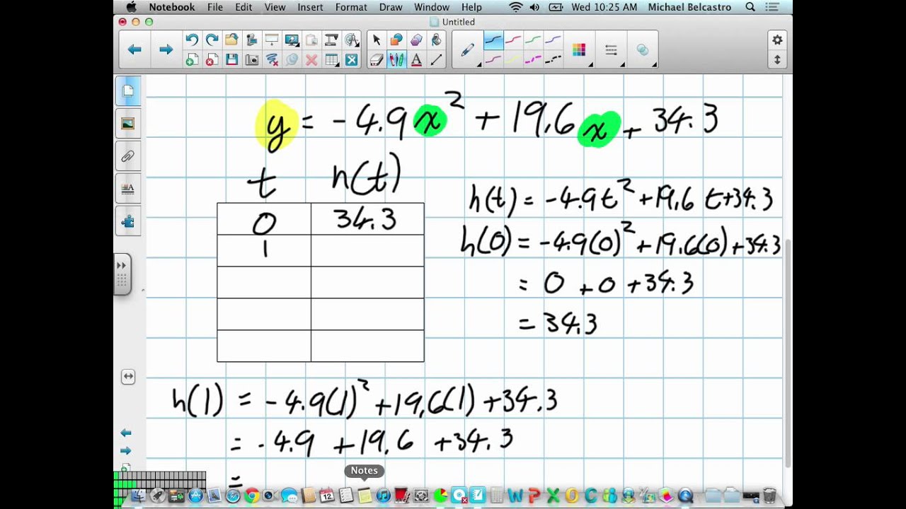 Function Notation Grade 11 mixed Lesson 1 3 9:12:12
