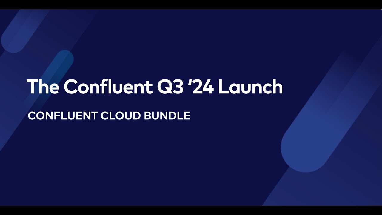 The Confluent Q3 ‘24 Launch