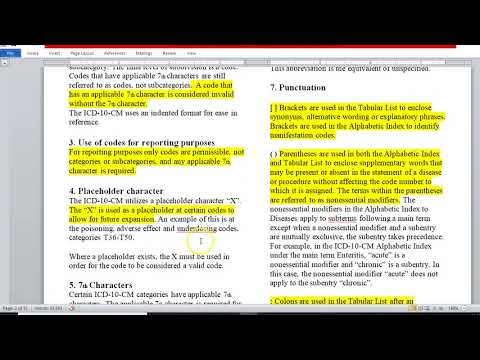 Introduction to ICD 10 CM