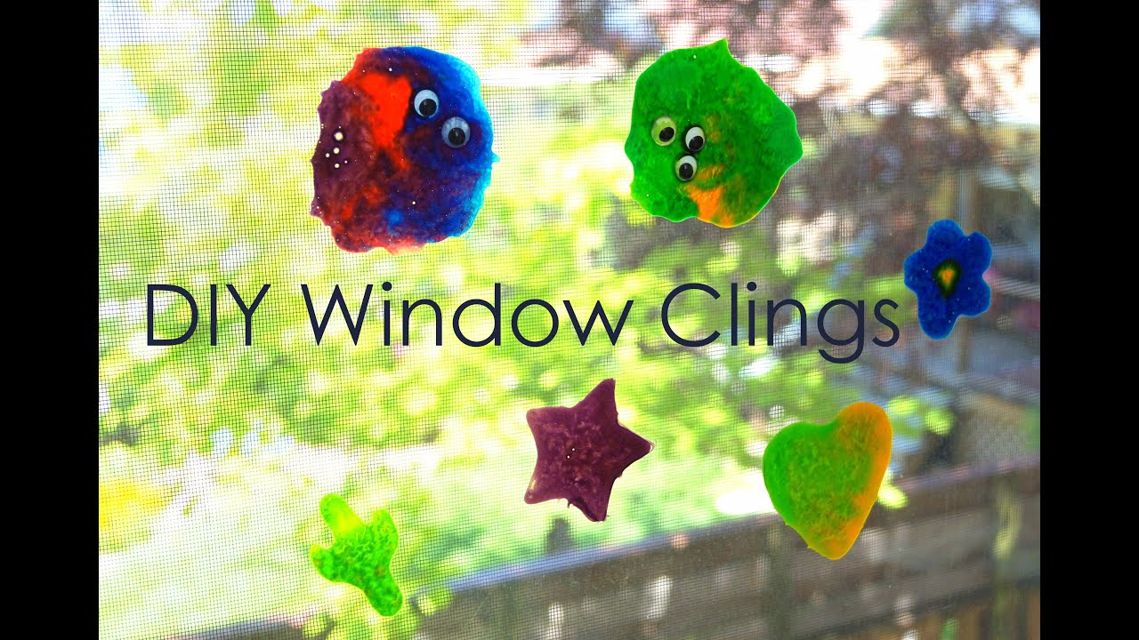 How to Make DIY Window Clings