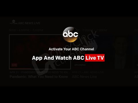 Activate Your ABC Channel App at abc.com/activate And Watch ABC Live TV