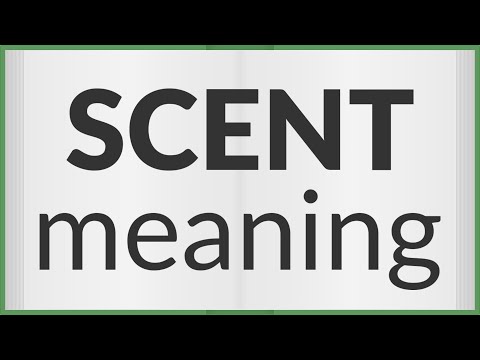 Scent | meaning of Scent
