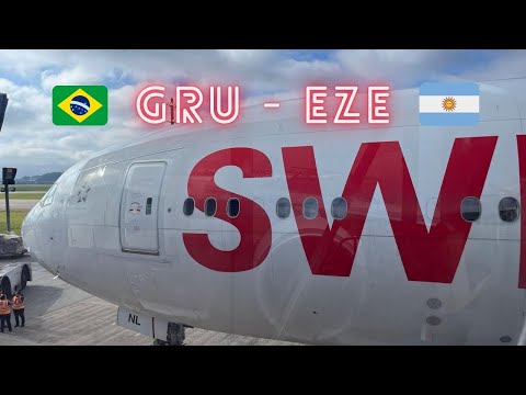 SWISS REPORT: São Paulo Guarulhos (GRU) - Buenos Aires (EZE) - Boeing 777 - Economy