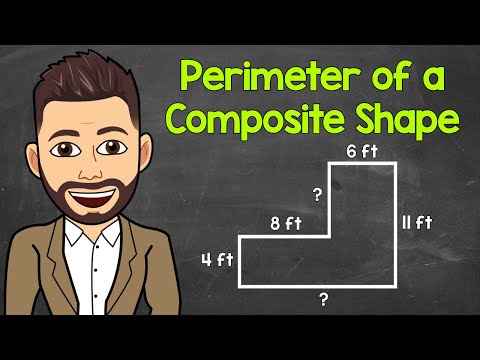 How to Find the Perimeter of a Composite Shape | Missing Side Lengths | Math with Mr. J