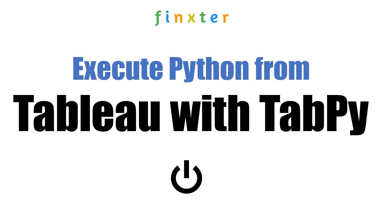 Execute Python from Tableau with TabPy