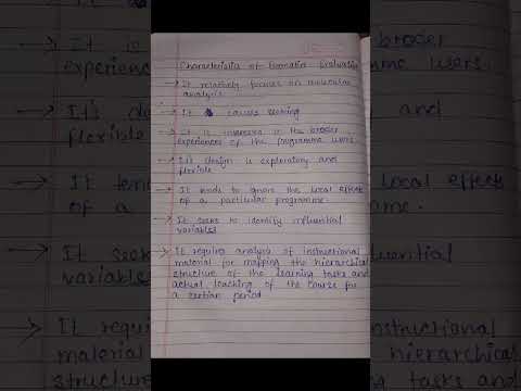 formative evaluation b.ed. notes #education #learning #knowledge #study #youtube #shorts #trending