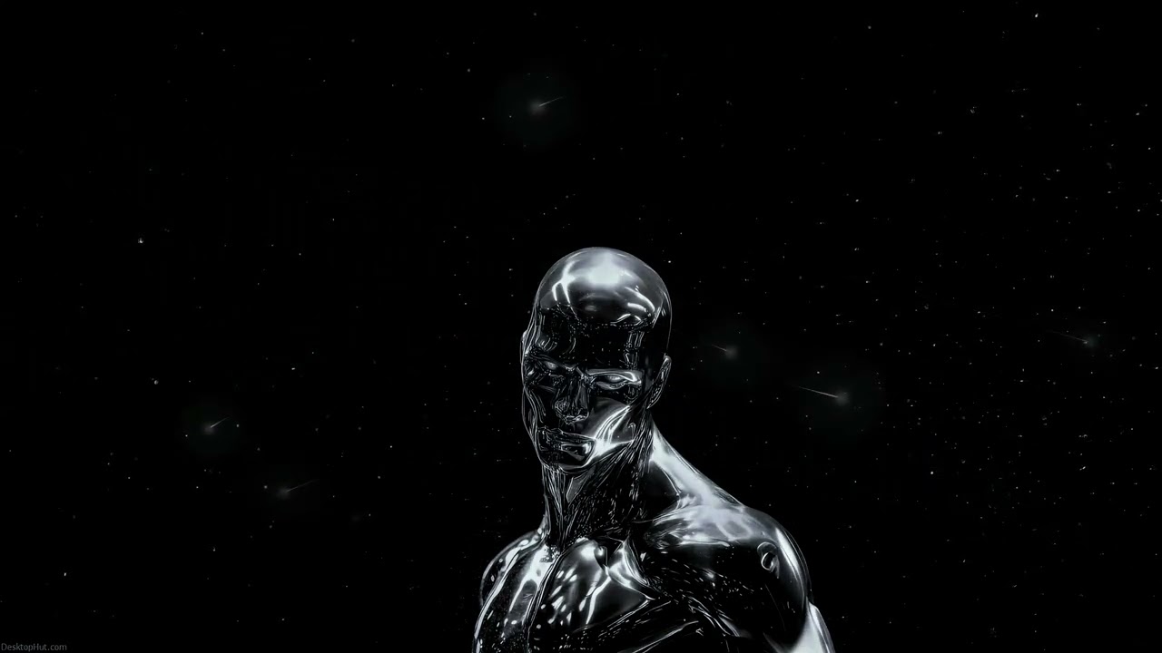 The Silver Surfer - Chrome Sentinel Live Wallpaper | 4K 3840x2160 Live Wallpaper