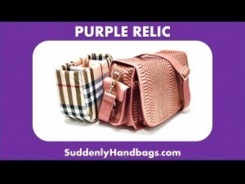 PURPLE RELIC BAGS
