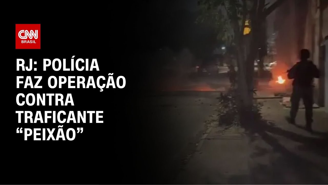 Complexo de Israel: Traficante “Peixão“ é alvo de operação no Rio | CNN ...