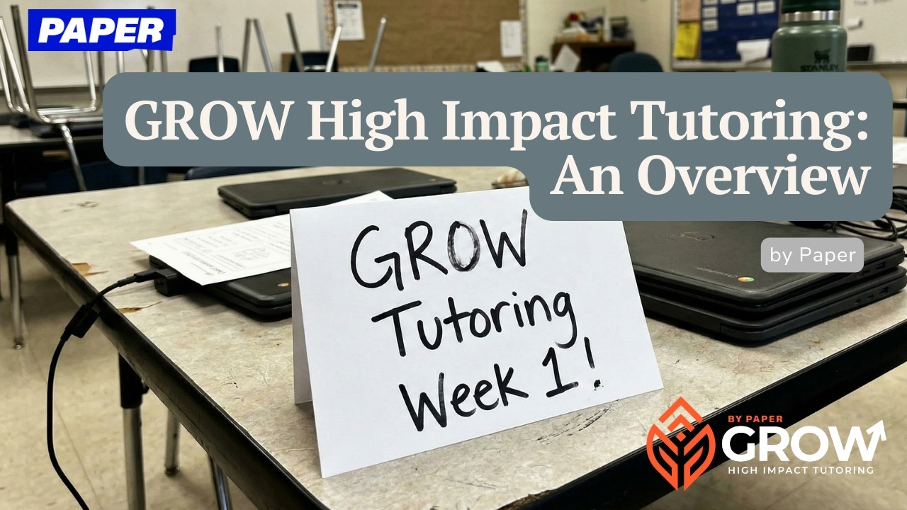 GROW High Impact Tutoring Overview