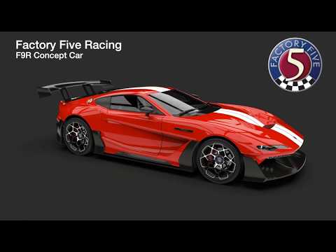 Factory Five Builds LS V-12-Powered F9R Supercar Concept