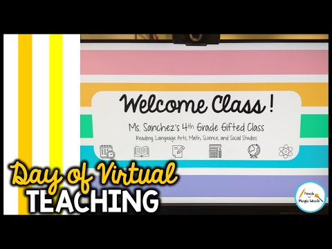 Day of Virtual Teaching | Teacher Vlog S4 E5