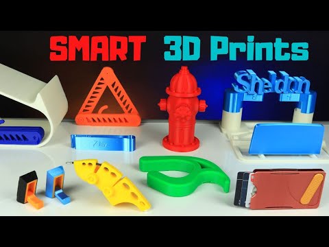 Top 15 SMART USEFUL Things to 3D Print