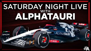 FIRST LOOK: AlphaTauri AT04's F1 Livery Revealed in New York - UltraVid.io