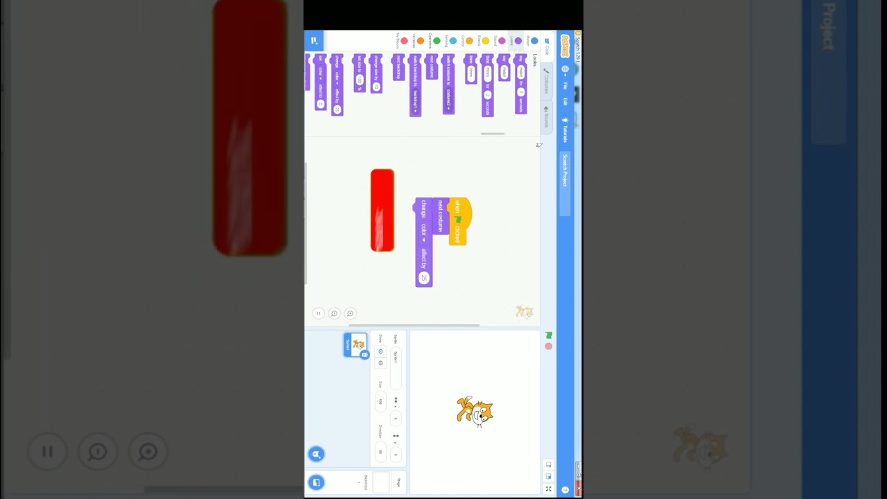 Sprite Costume Colour Change