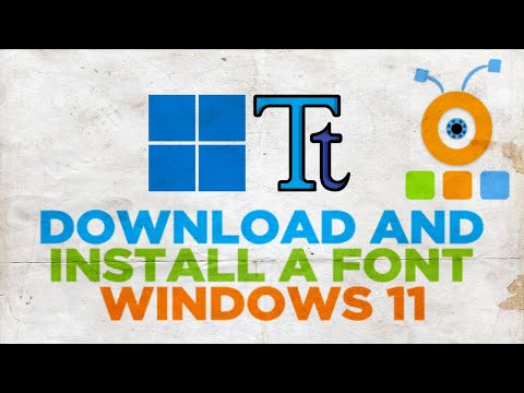 How to Download and Install a Font in Windows 11