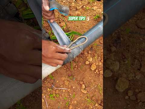 PVC and HDPE Pipe Joint tips!! Pvc pipe joint using Tyre Tube