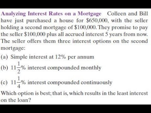 Colleen and Bill have just purchased a house for $650,000