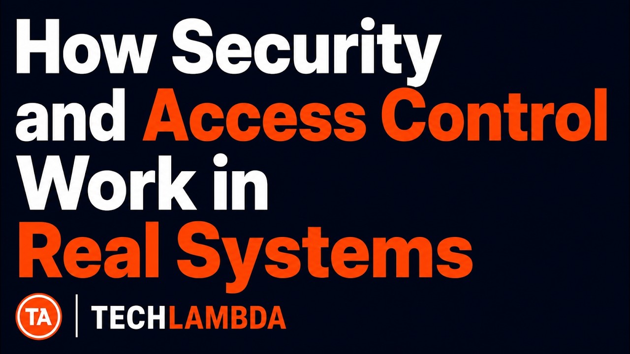 System Design Masterclass | Security and Access Control Explained