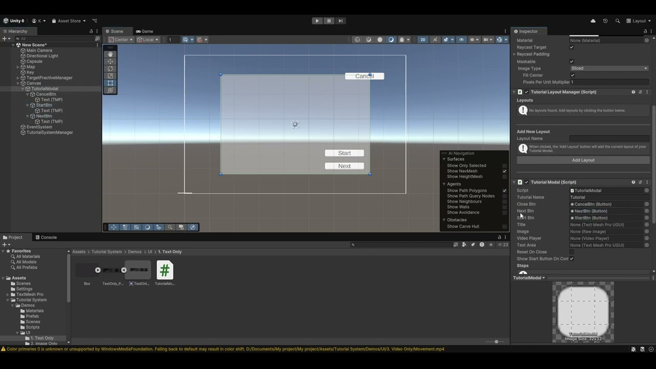 Heavy Tutorial System Setup Guide