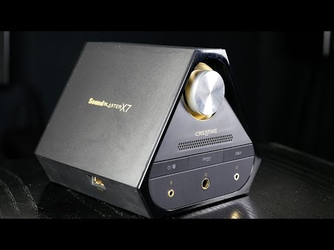 Creative Sound Blaster X7 Review