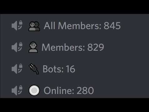 How to add discord server status using status bot