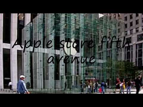 How to pronounce Apple store fifth avenue in English?