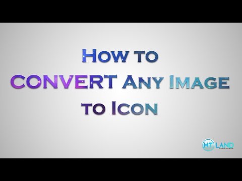 How to convert any image to icon